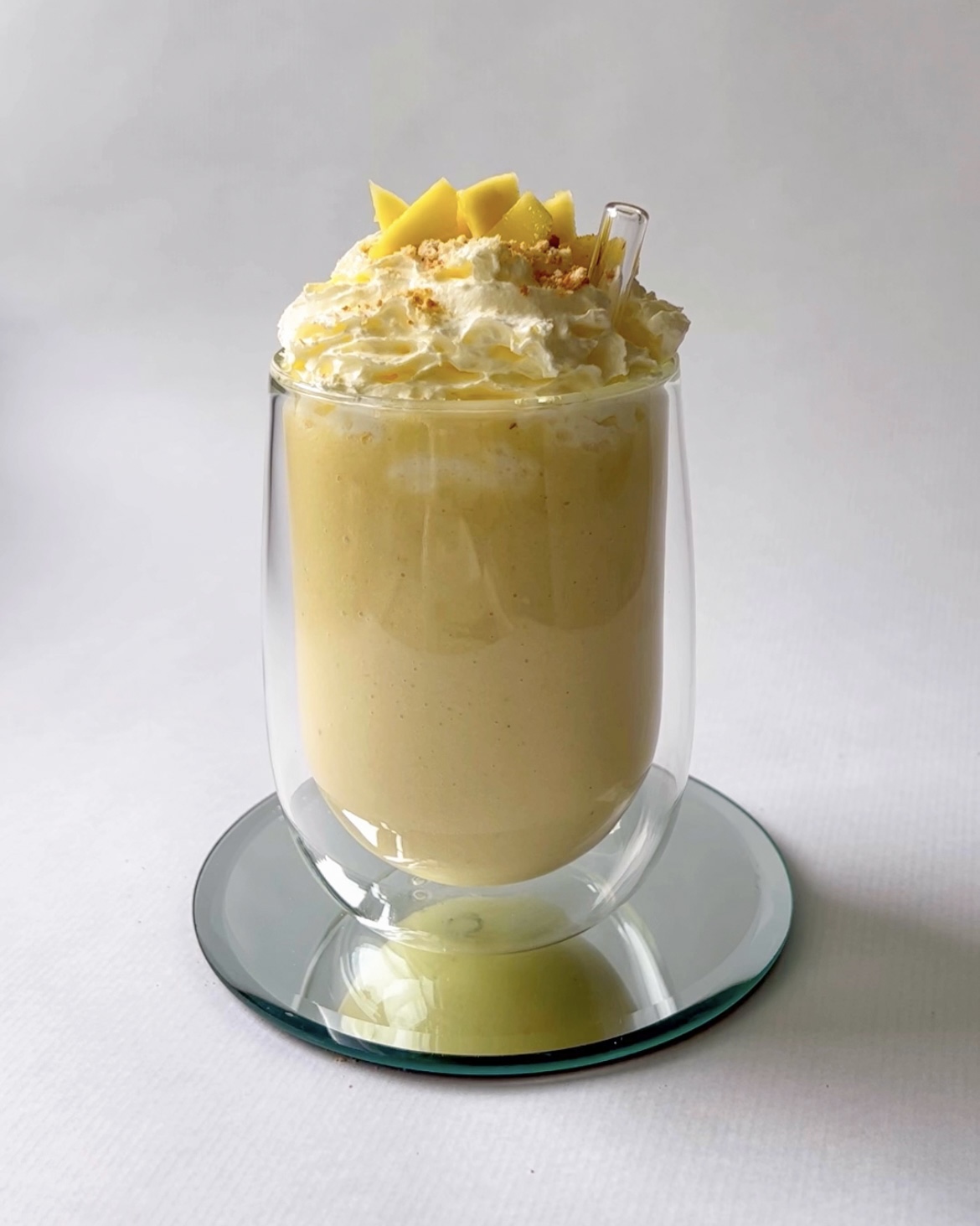 Mango Cheesecake Milkshake - Georgina Eliza